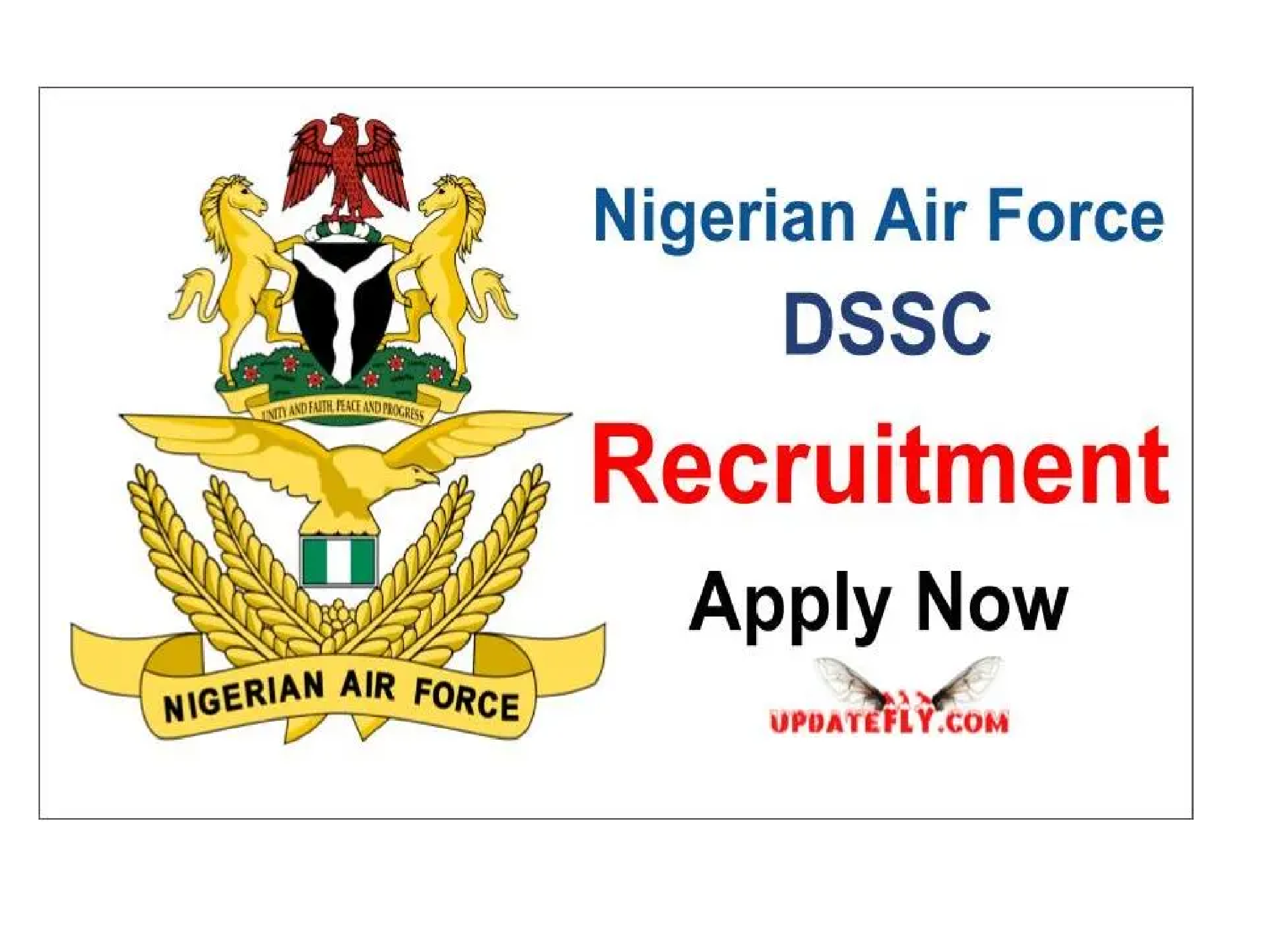 Nigeria Air force (NAF) DSSC Recruitment 2022/2023- Apply Here Nigeria Air force (NAF) DSSC Recruitment 2022/2023- Apply Here